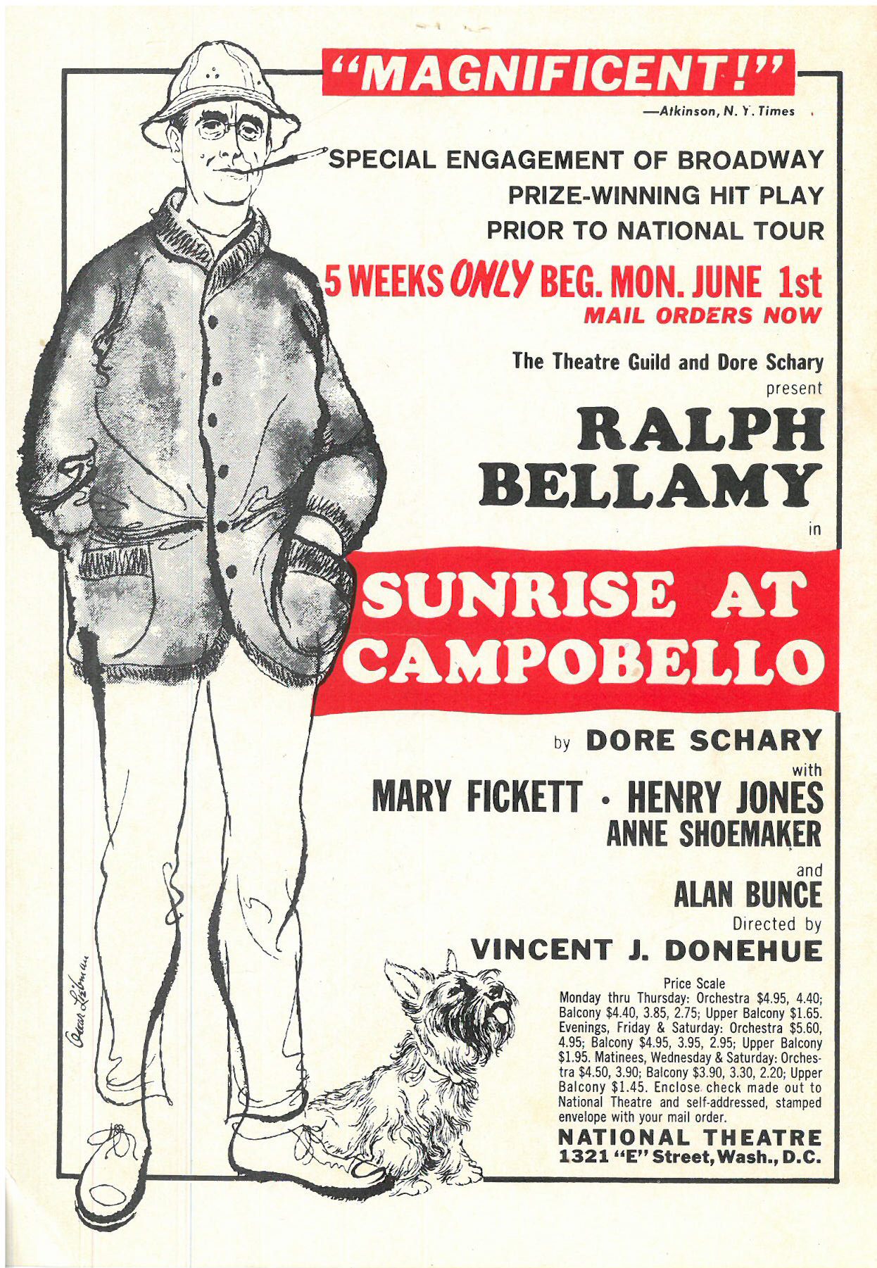 An Icon Onstage and Off: FDR's Many Trips to The National Theatre - The ...